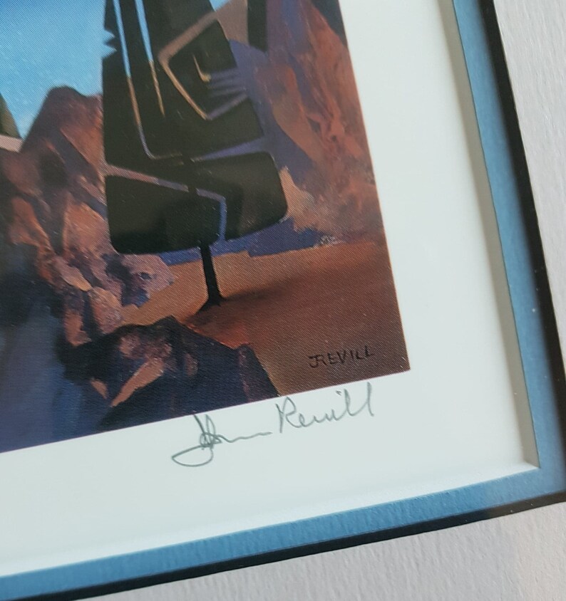 John Revill Signed and Limited Edition Print Amber - Etsy