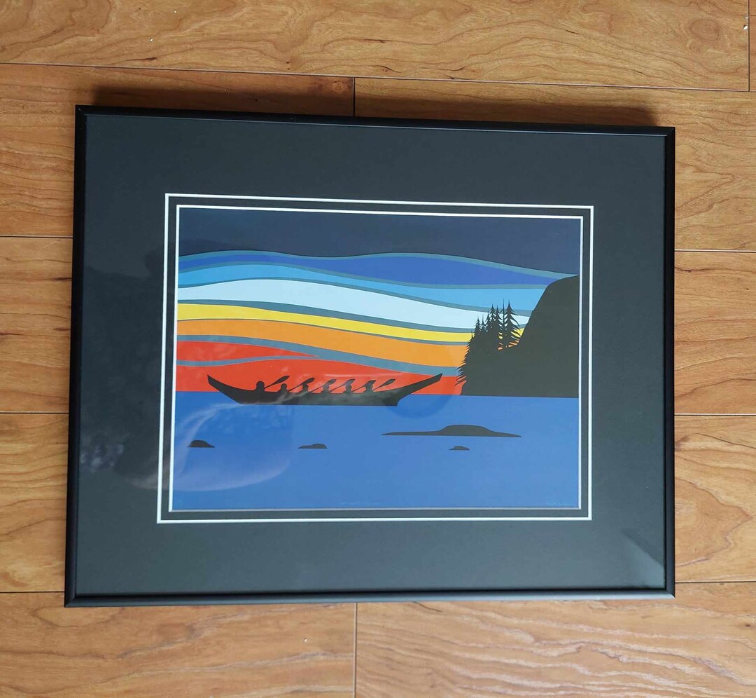 Roy Henry Vickers West Coast Sunset Framed Print, Canadian Native Art ...