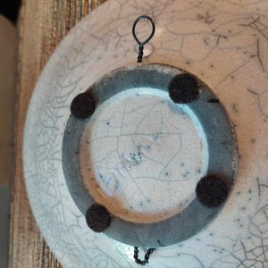 STUNNING Hand Thrown Raku Art Pottery Oriental Flower Bowl by Vancouver ...