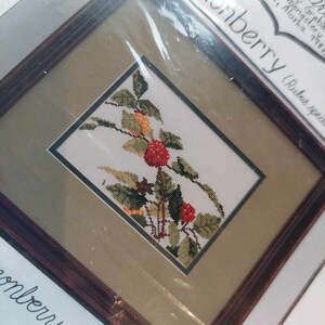 Alaska Wildberries Vintage Completed Cross Stitch - Etsy