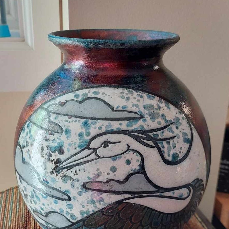Raku Pottery - Etsy