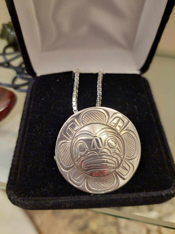 Norman Seaweed Native First Nations Signed SUN Design… - Gem