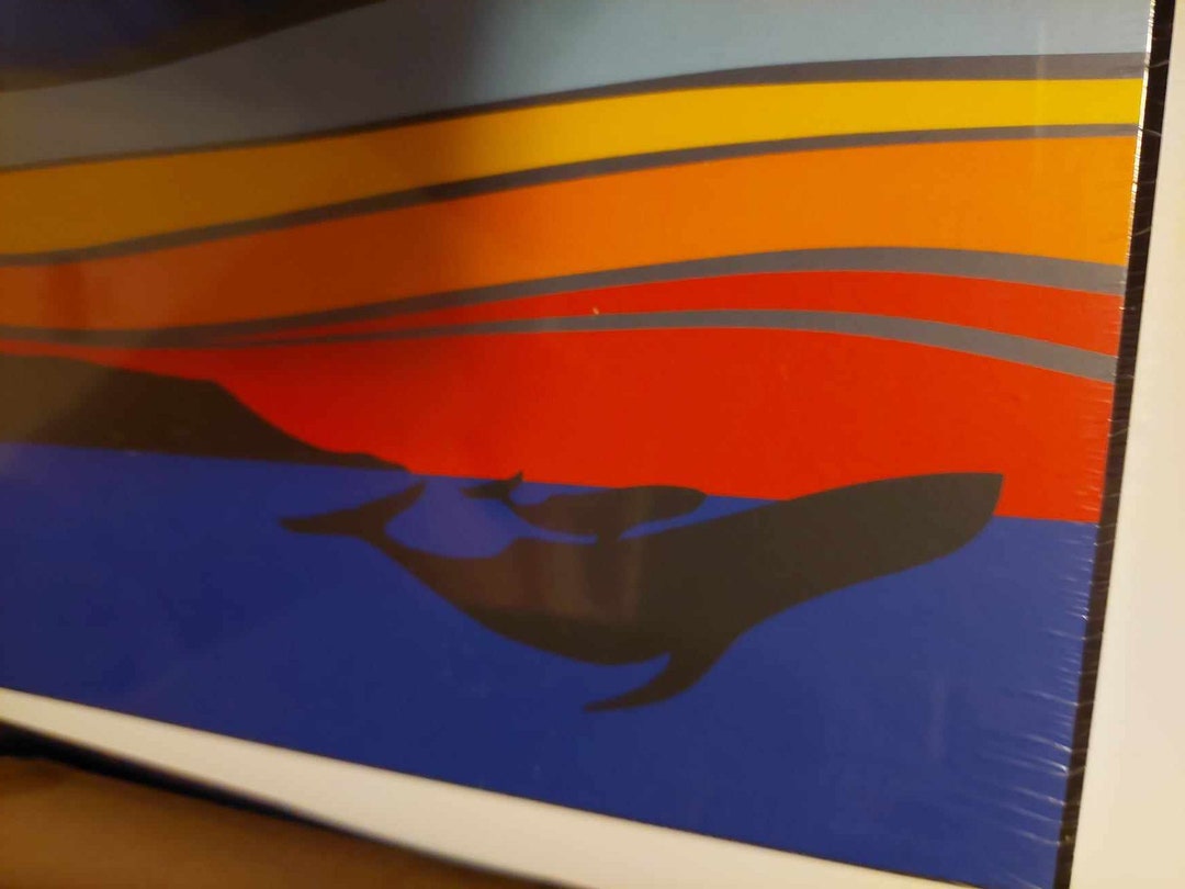 NEW Roy Henry Vickers Whales Wood Block Mounted, Canadian Native Art ...