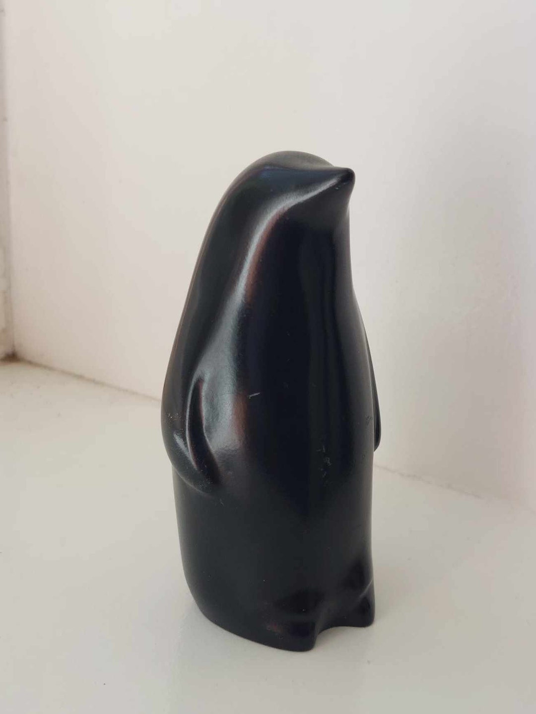 PEARLITE Penguin Soapstone Resin Carving Canada Figurine,4.25 Inches - Etsy