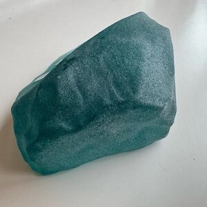 Inuit Vintage Carved Large Green Glass Paperweight, SIKU - Etsy