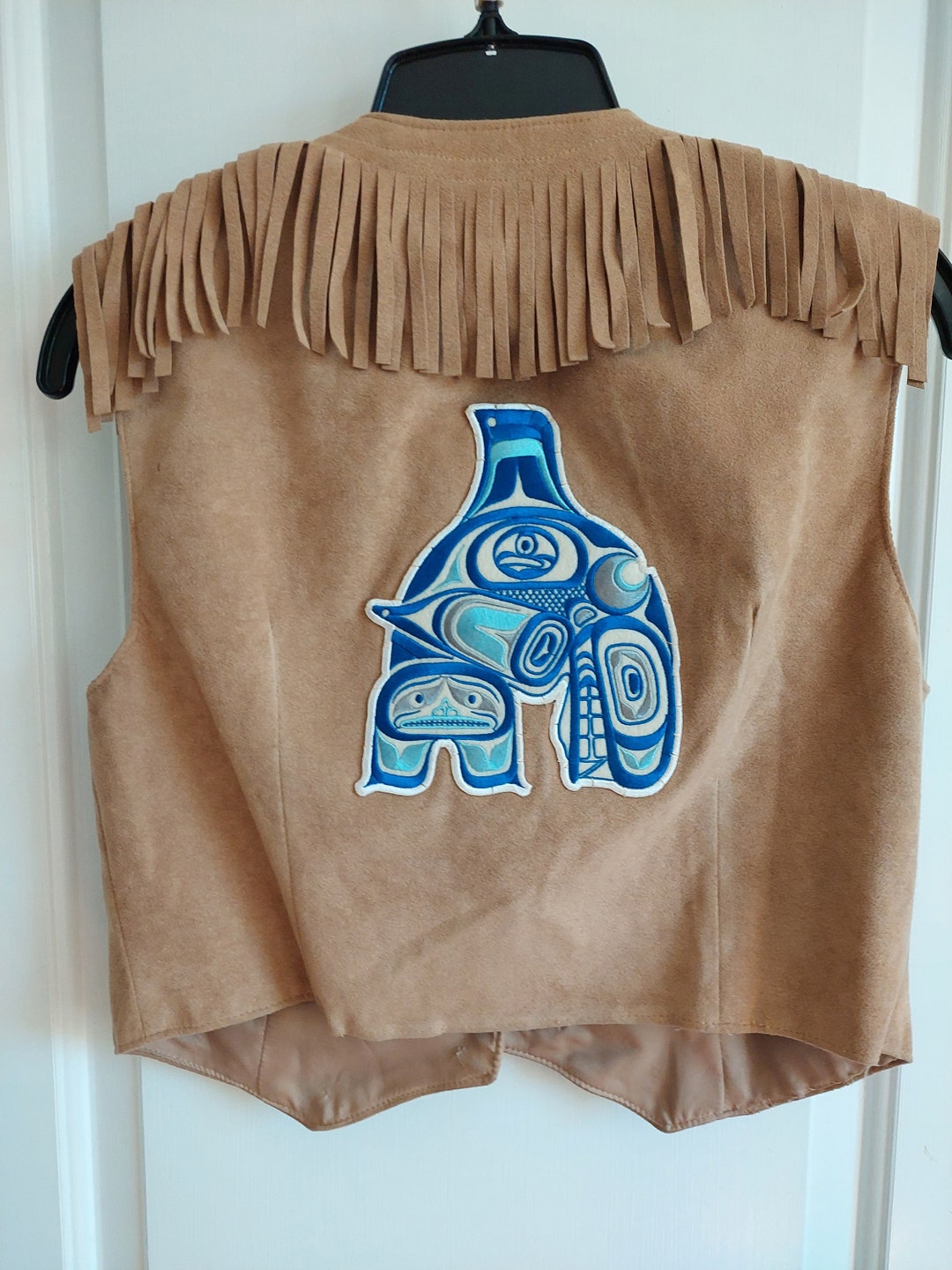 First Nations Killer Whale Logo Vest, YOUTH Size - Etsy