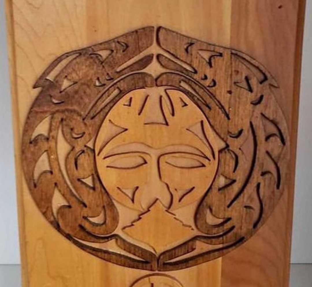 First Nations Design Vintage Wood Decor - Etsy