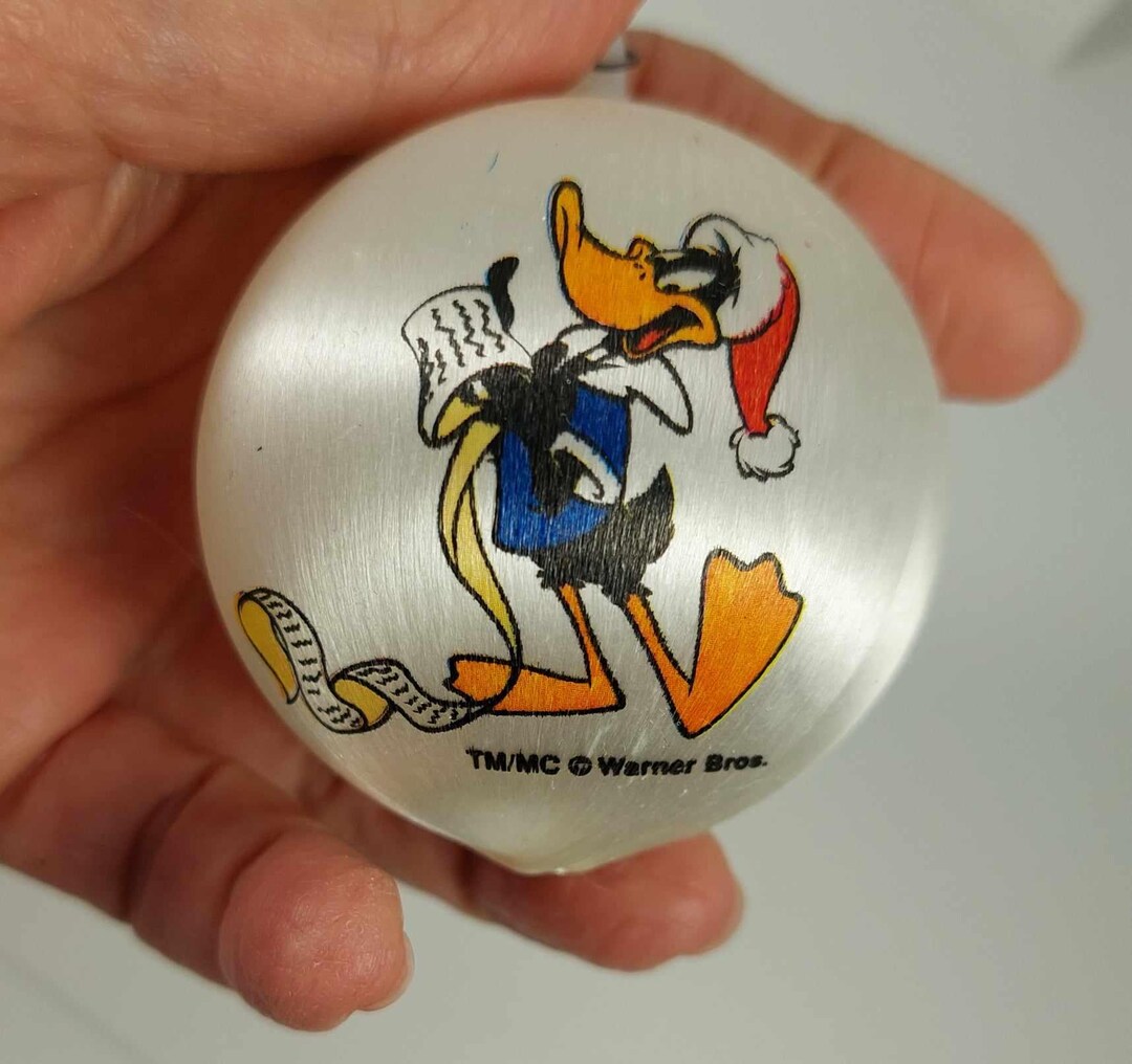 THREE Warner Bros Daffy Duck Christmas Tree Hanging Balls - Etsy