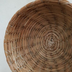 Vintage First Nations Native Cedar Woven Basket - Etsy