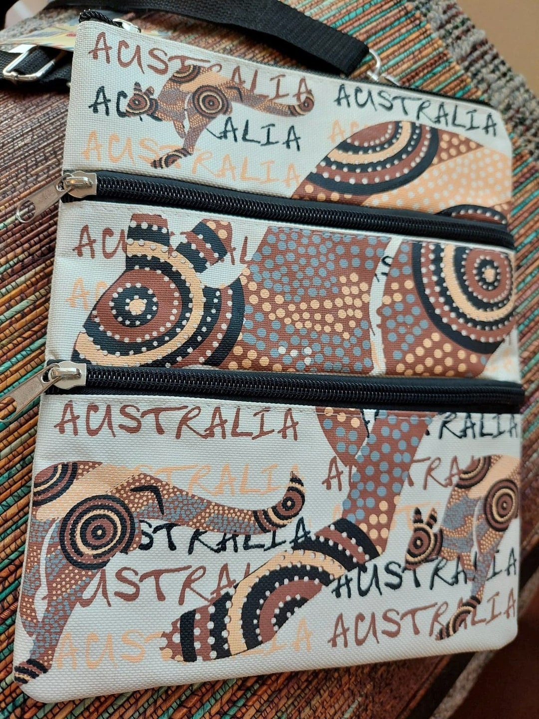 NEW Australia Travel Bag, Aboriginal Art Bag - Etsy
