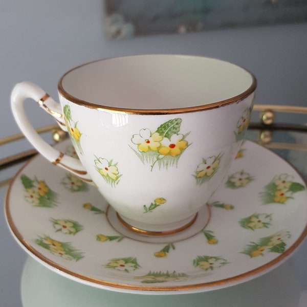 Hand Painted Tea Cup - Etsy