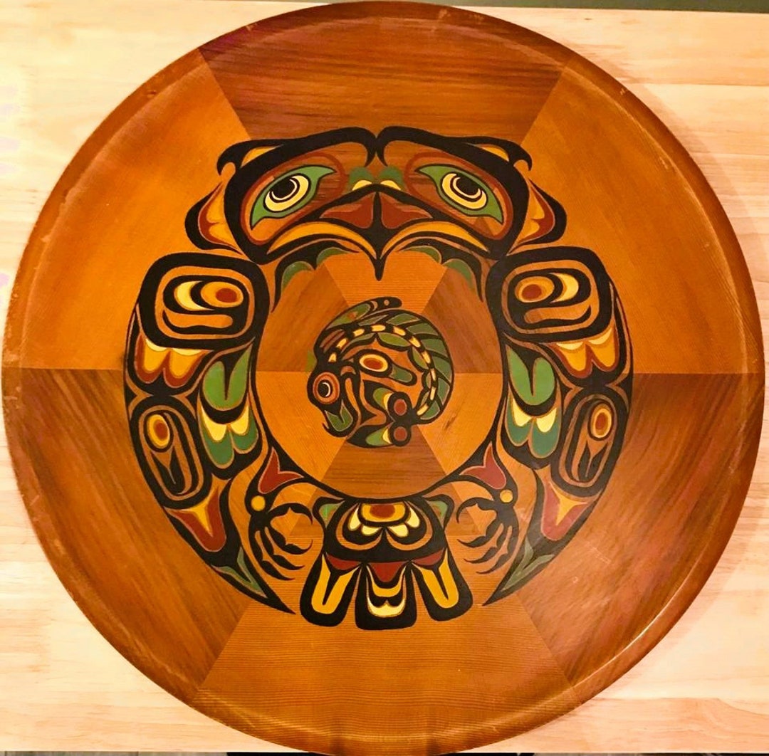 Vintage First Nations the THUNDERBIRD and the WHALE Folklore Hand ...