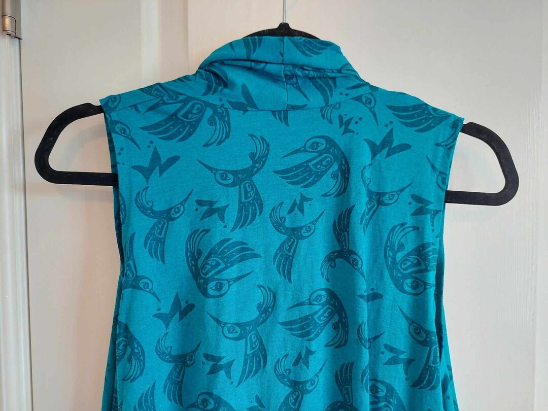 First Nations Hummingbird Vest, One Size Fit All, Made in Canada - Etsy