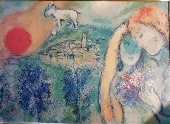 Marc Chagall The Lovers