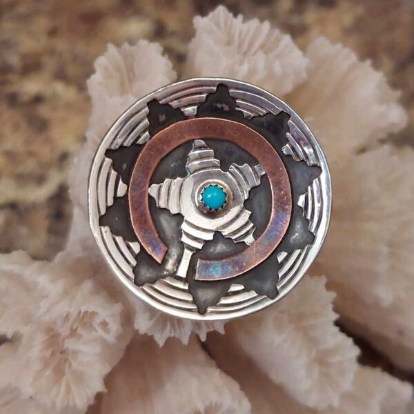 Navajo Brooch - Etsy
