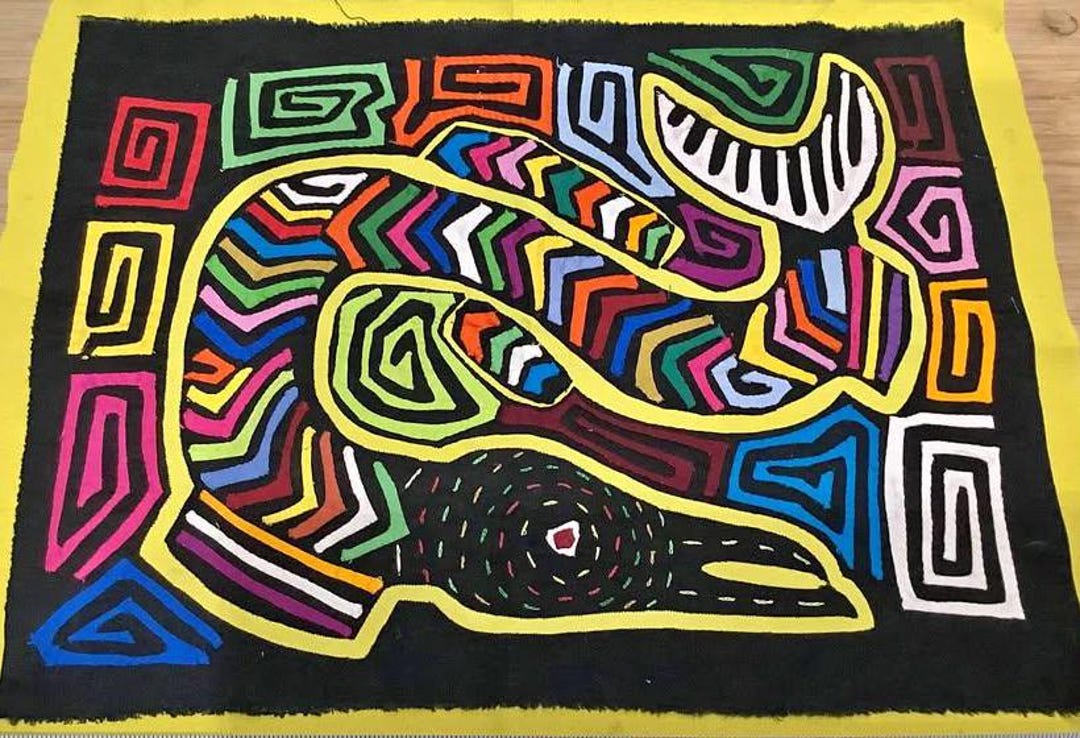 Handmade FISH Mola Cotton Tapestry Wall Hanging..new Old STOCK - Etsy