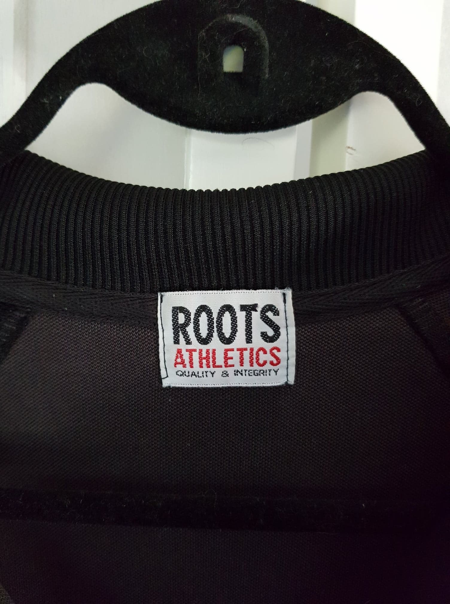 Roots Athletics Black and White Striped Sports Jacket Size | Etsy Canada