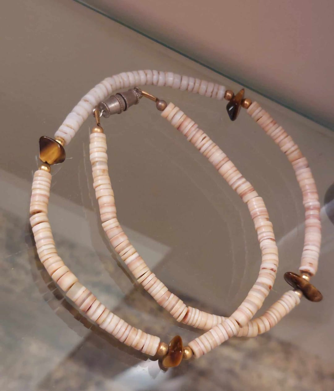 Vintage Hawaiin Puka Shell Choker Style Necklace 15 Inches - Etsy