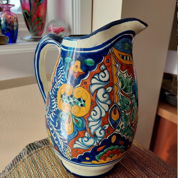 Clay Water Pitcher - Etsy