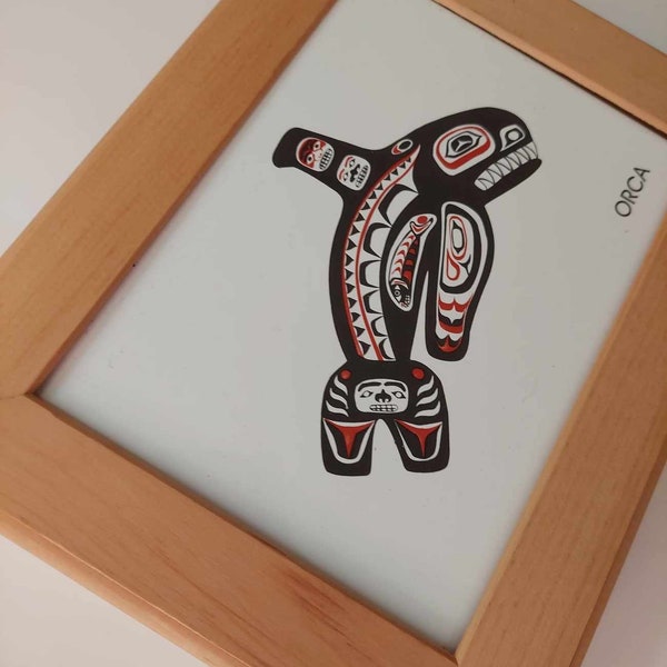 Orca Wood Carving - Etsy