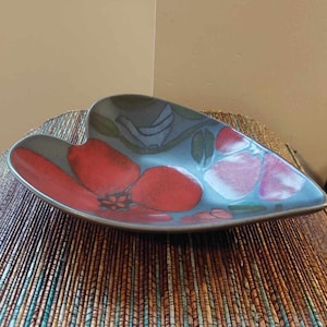 Pentik Studio Ceramic HEART SHAPED Bowl Designed by Anu Pentik ...