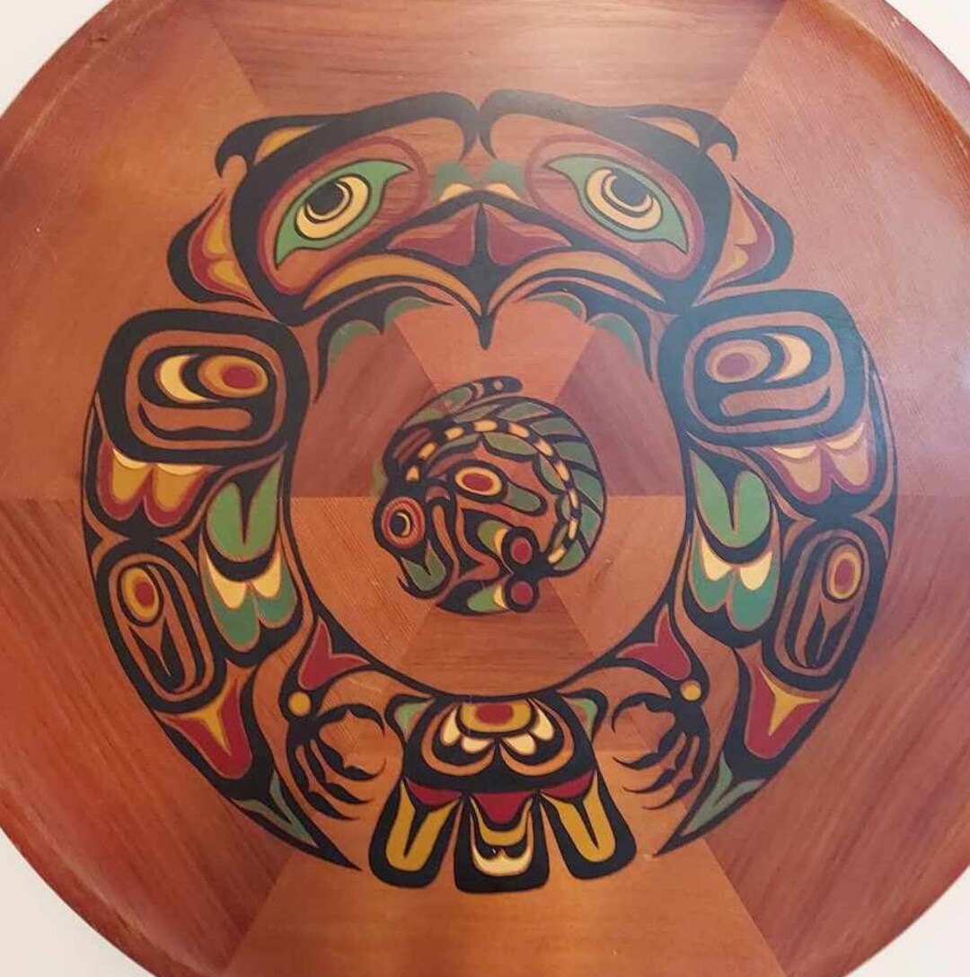 Vintage First Nations the THUNDERBIRD and the WHALE Folklore - Etsy