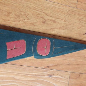 31 Inches Vintage First Nations SEAL Painted Carving , Signed, - Etsy