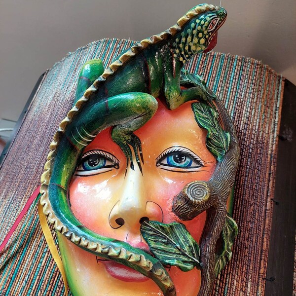 Clay Art Mask - Etsy