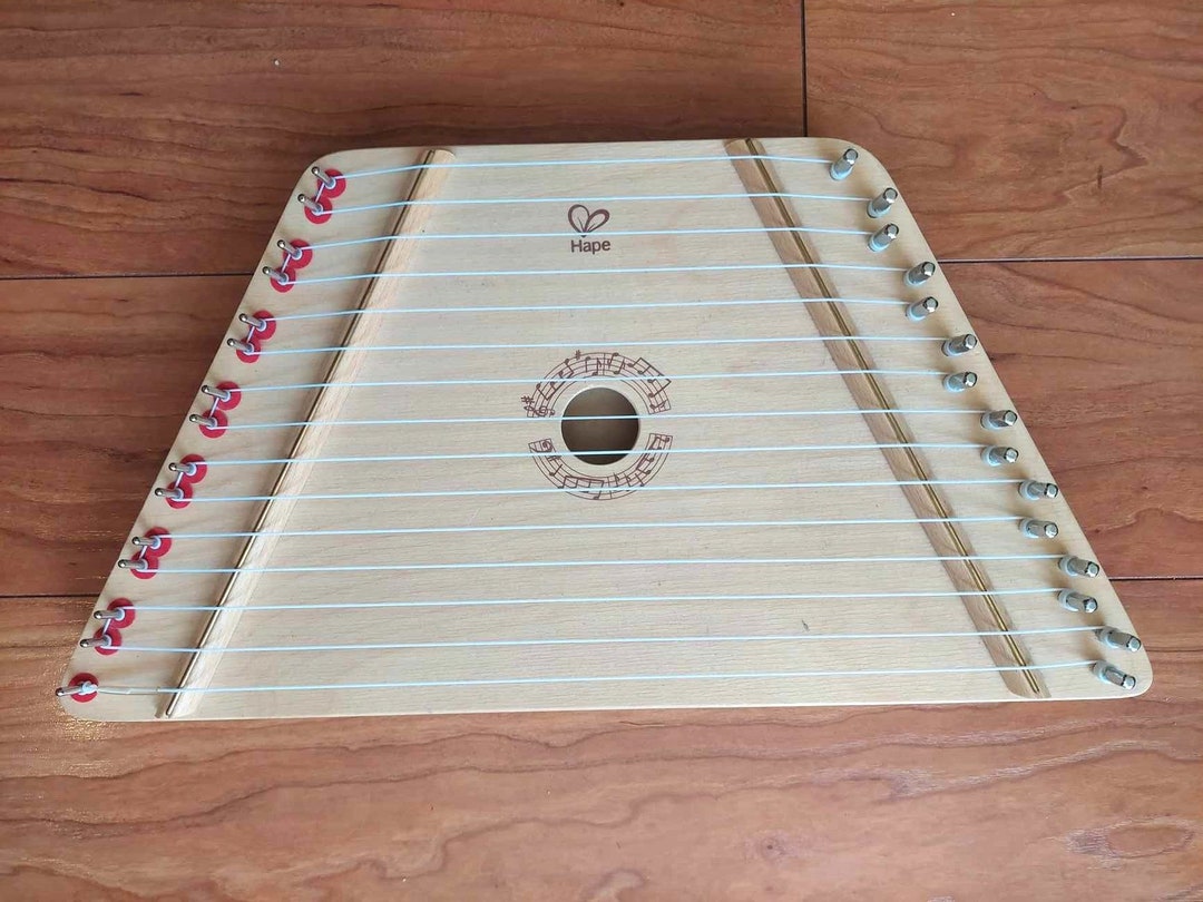 SWISS Hape Switzerland Child's Lap Happy Harp - Etsy