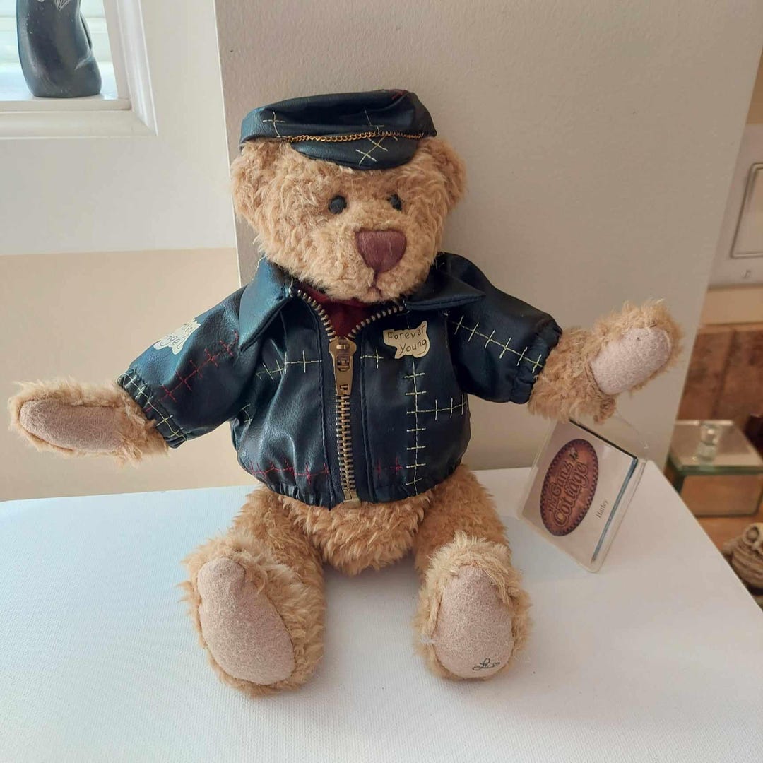 Vintage Ganz Cottage Collectibles “harley” Teddy Bear Artist Christie ...
