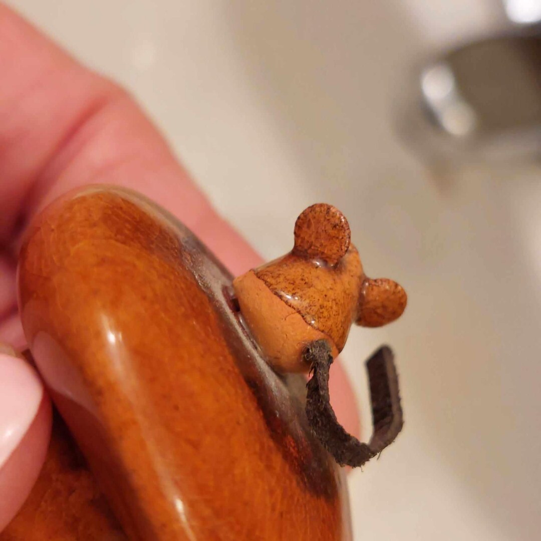Vintage Studio Pottery TEENY TINY Mouse on a Toadstool - Etsy