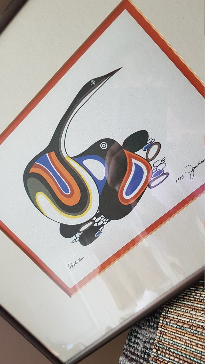 Vintage Jackson Beardy Art Print 1975 Framed Called - Etsy