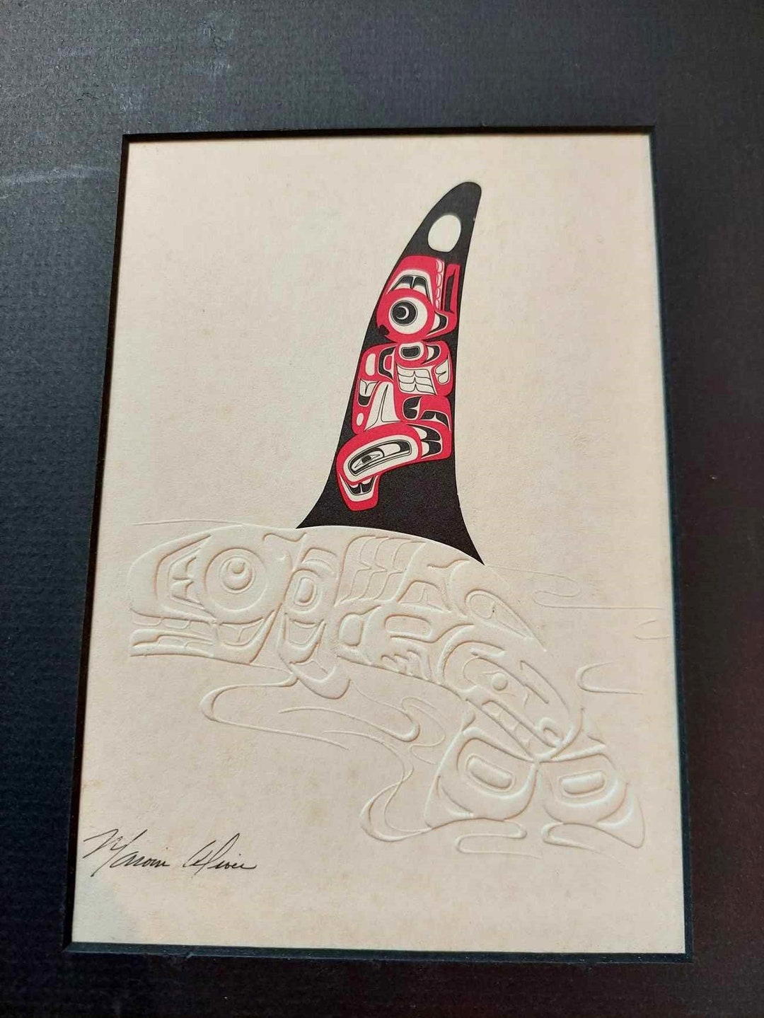Alaska Native Tlingit First Nations Orca Killer Whale Art Print ...