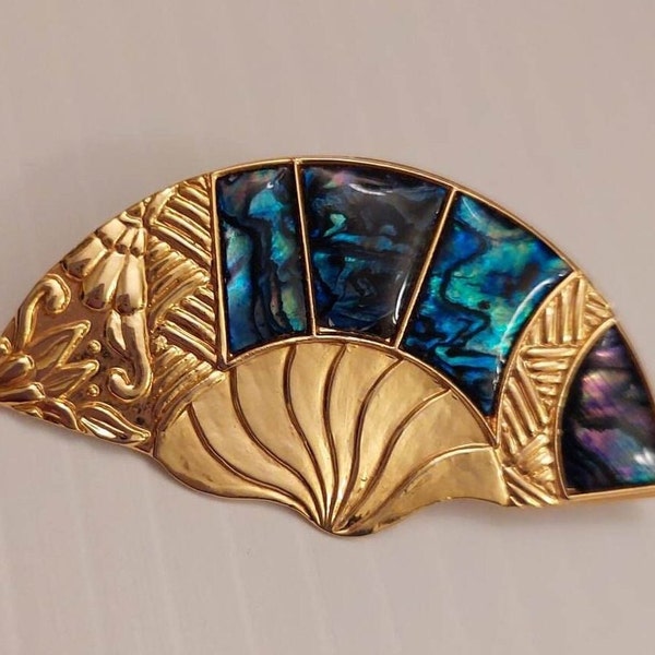 Signed Art Brooch - Etsy
