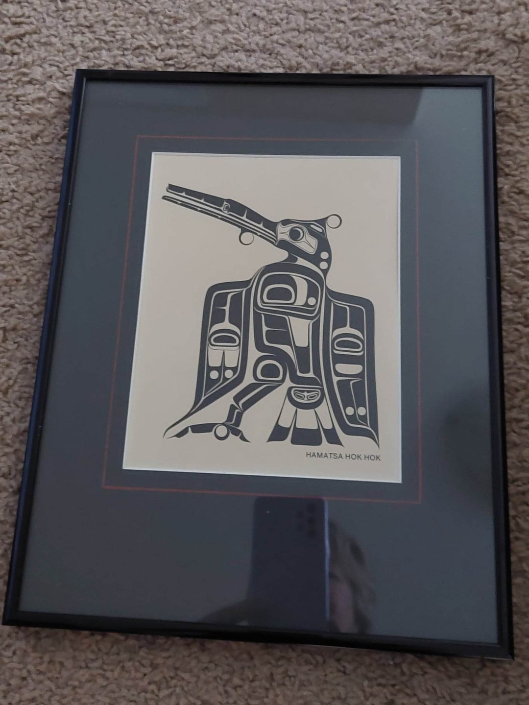 Vintage Framed and Matted Harris Smith First Nations Print - Etsy