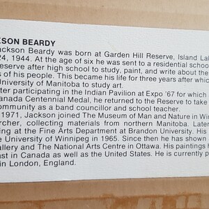 Vintage Jackson Beardy Art Print, 1975, Framed, Called PROTECTION, 11 X ...