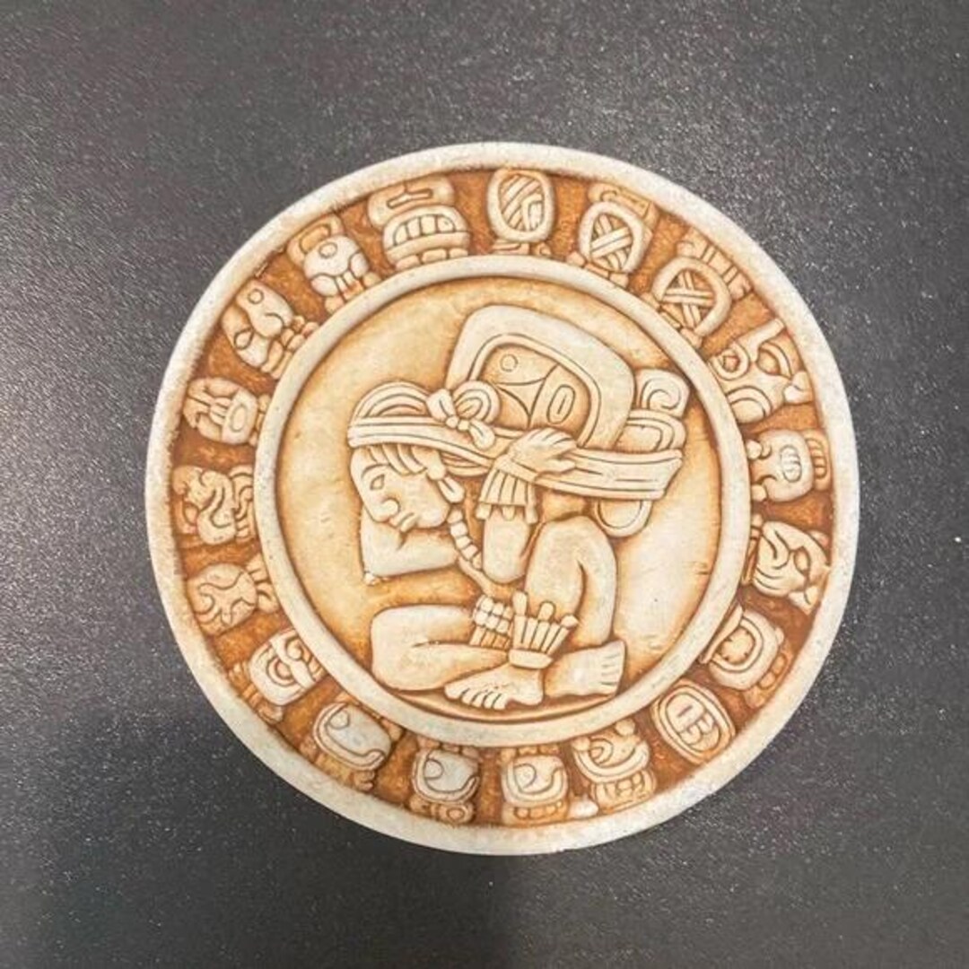 Myan Aztec Pottery Wall Hanging,, Made in Mexico - Etsy