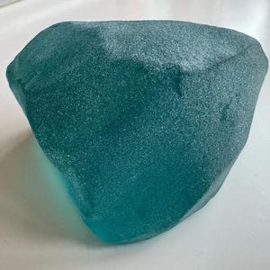 Inuit Vintage Carved Large Green Glass Paperweight, SIKU - Etsy