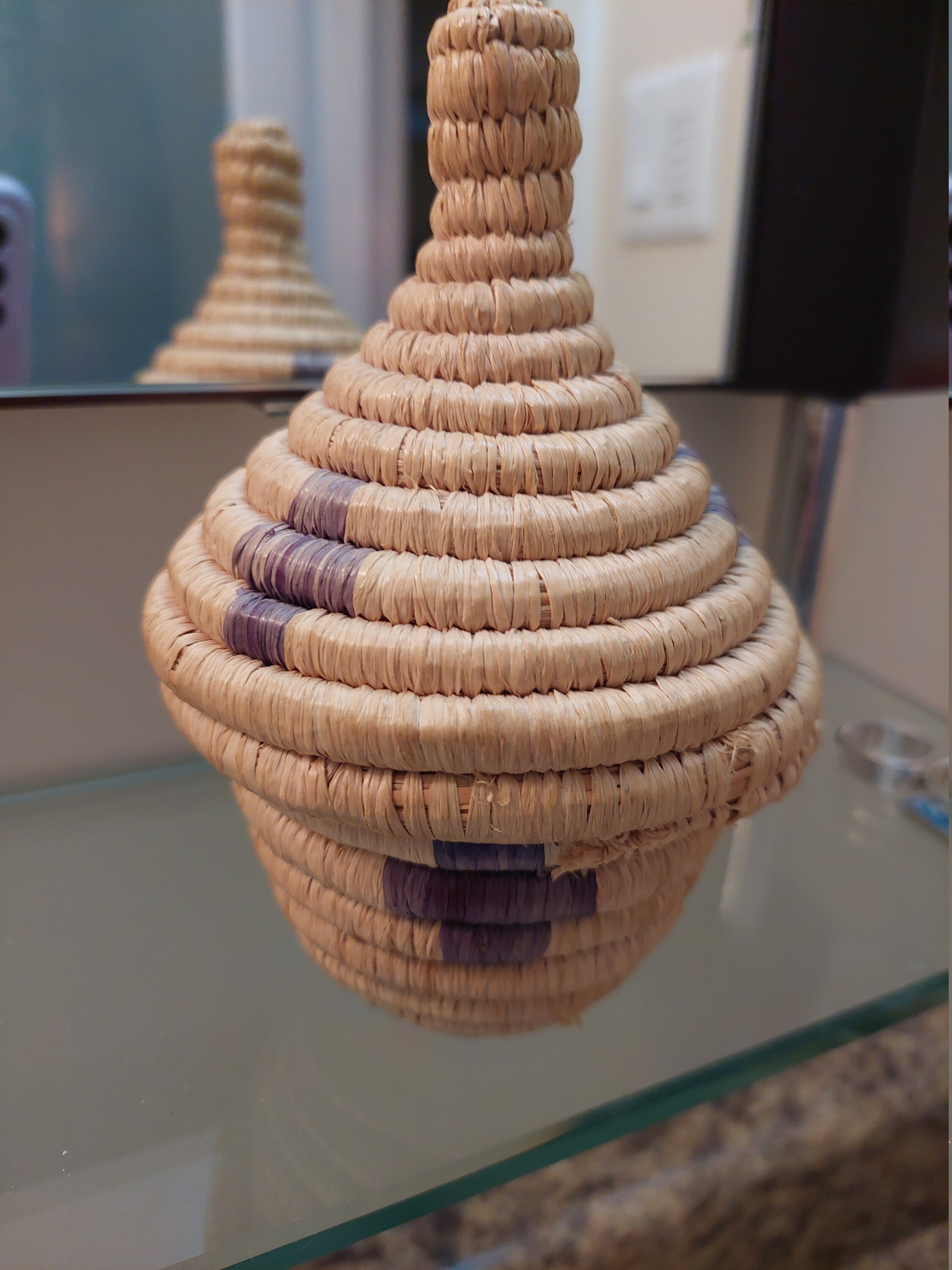 Vintage First Nations Native Woven Lidded Basket - Etsy