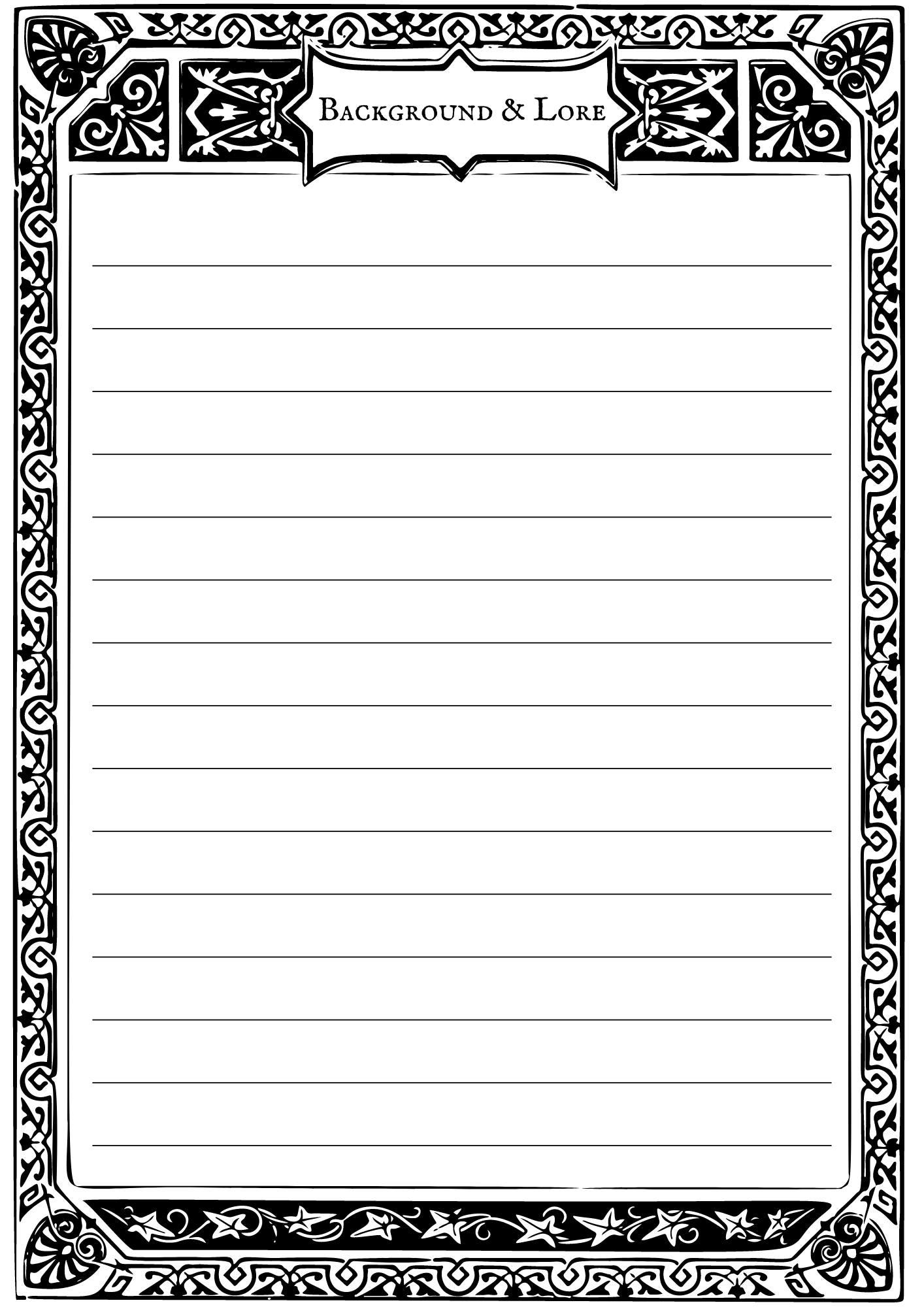 Elden Ring Printable Journal – Quest Tracker & RPG Note Sheets (PDF) - Etsy