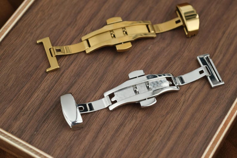 Deployant Deployment Clasp: Stainless Steel Watch Band Strap Buckle - Etsy