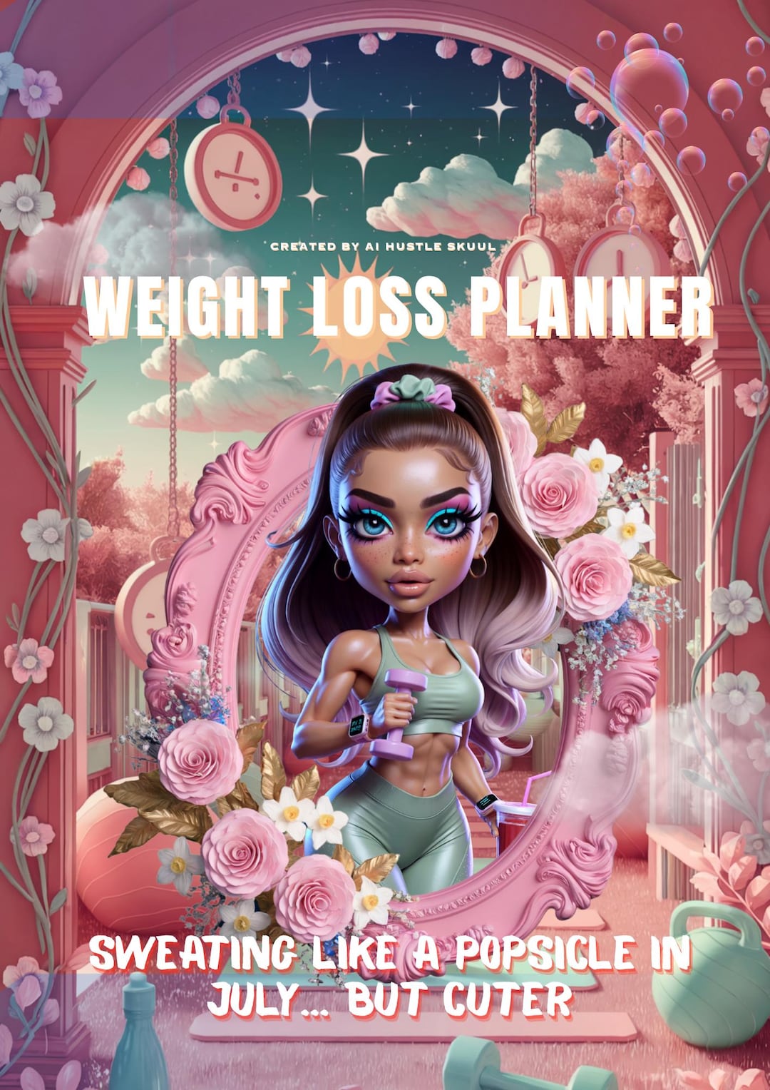 Printable Weight Loss Planner | Fitness & Meal Planner | Workout Log ...