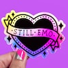 Still Emo Car Decal Vinyl Sticker Goth Emo Girl Aesthetic Waterproof ...