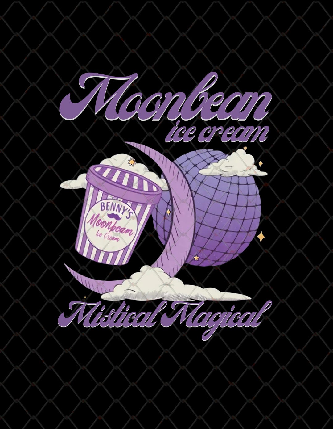 Benson Boone Moonbeam Ice Cream PNG , America Heart Tour Digital File ...