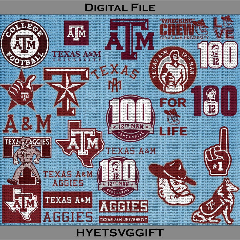 Texas Aggies - Etsy