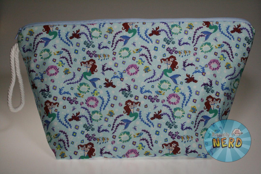 Vera Inspired Mermaid Project Bag//knitting Project Bag//crochet ...