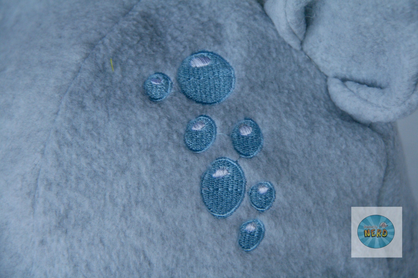 Grey Derpy Hooves Cutie Mark With Ears Embroidered Fleece Beanie ...