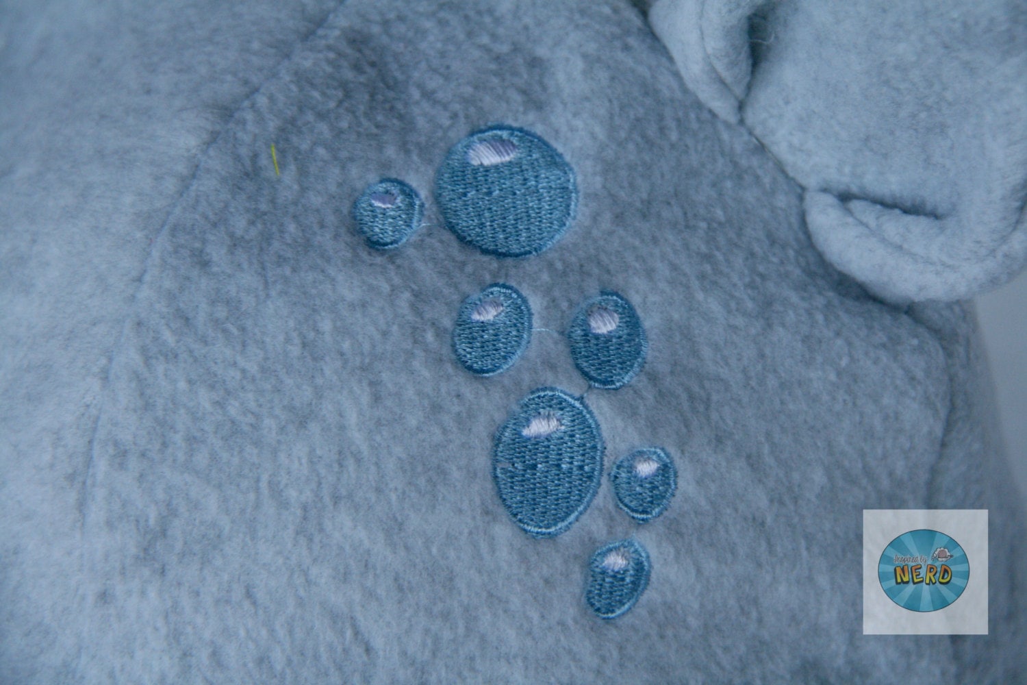 Grey Derpy Hooves Cutie Mark With Ears Embroidered Fleece Beanie ...