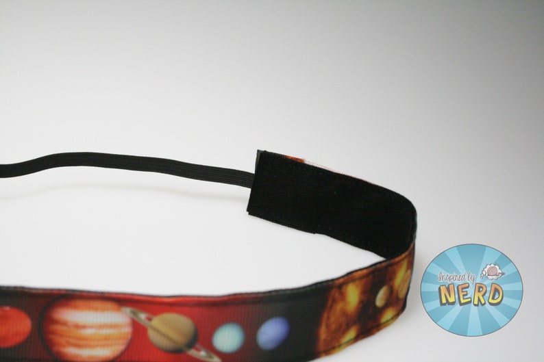 Solar System/planets Headband - No Slip Headband//grip Headband ...