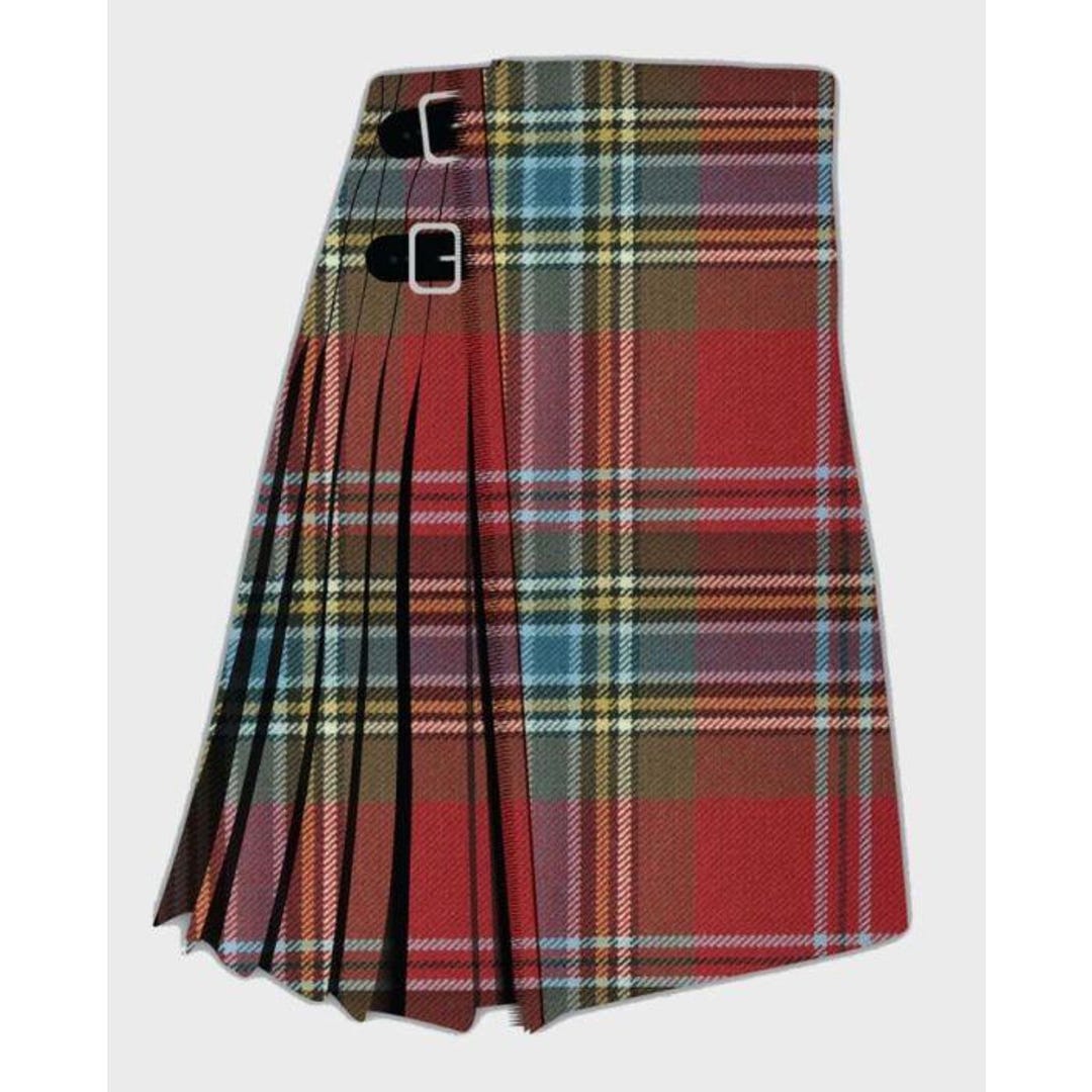 Clan Maclean Weathered Tartan Kilt - Etsy